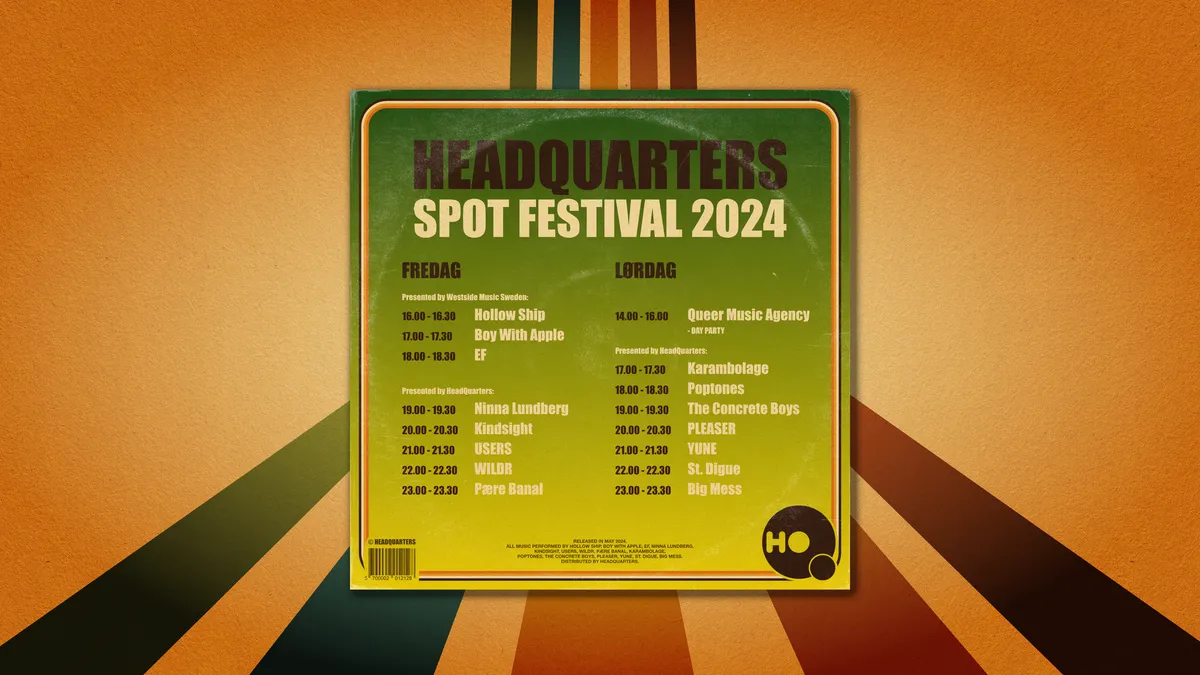 HQ x SPOT Festival 2024 | HeadQuarters